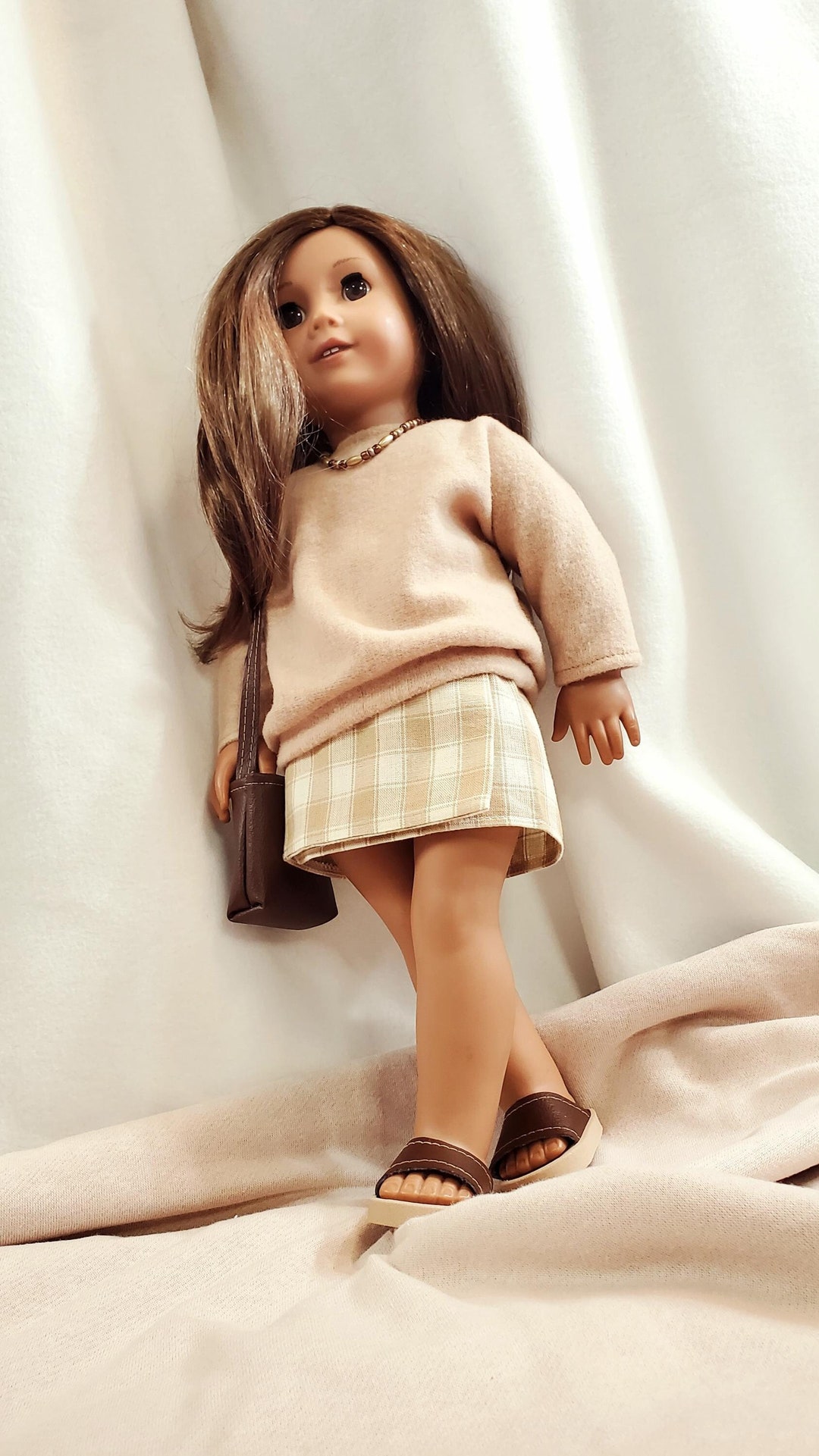 Darling Outfit Fits 18 Inch Doll Clothes Earth Tones Outfit for Popular ...