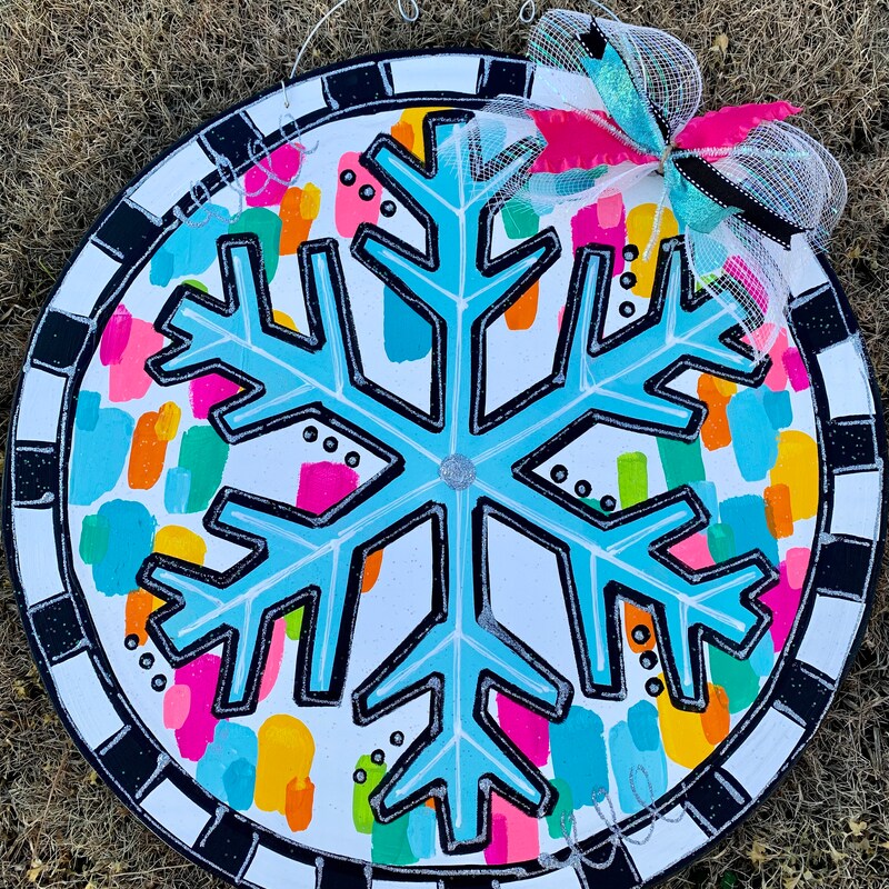 Winter Door Hanger - Etsy