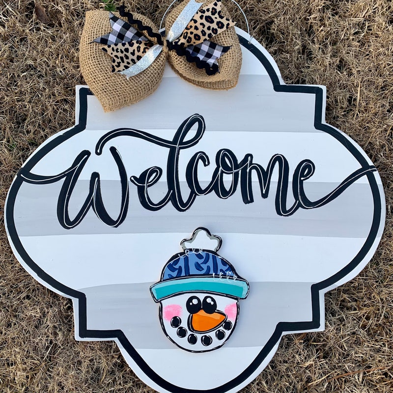 Seasonal Door Hanger - Etsy