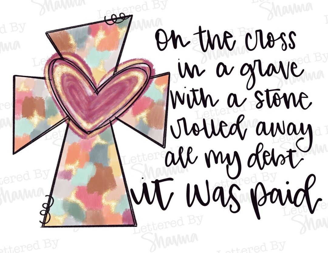 Abstract Cross Png, Cross and Heart Png, Sublimation Cross Png, Digital ...