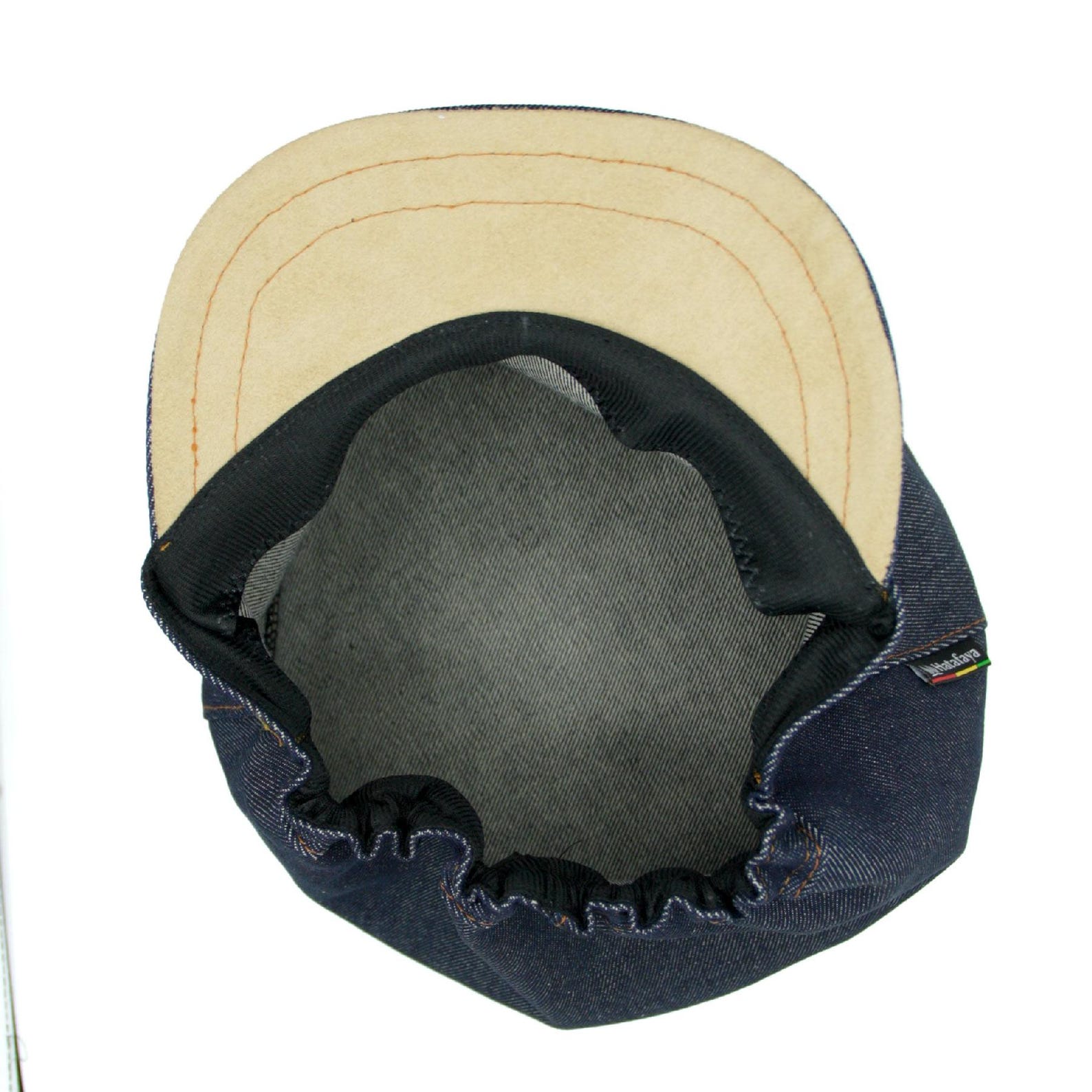 BASIC DENIM - Blue Denim Rasta Cap for Dreadlocks - Etsy