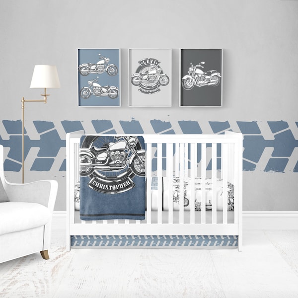 Motorcycle Nursery - Etsy