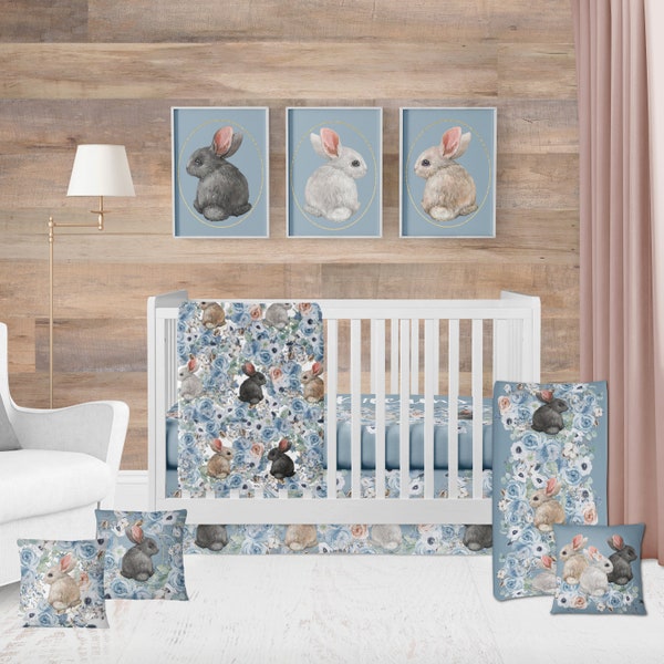 Baby Bunny Pillow - Etsy