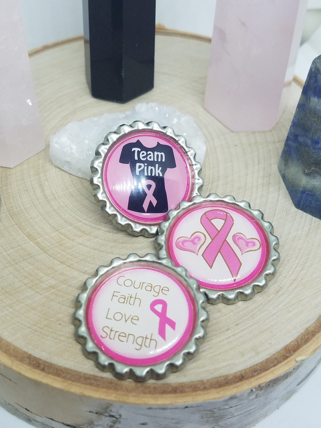 Breast Cancer Magnets, Breast Cancer Fridge Magnet,breast Cancer Bottle ...