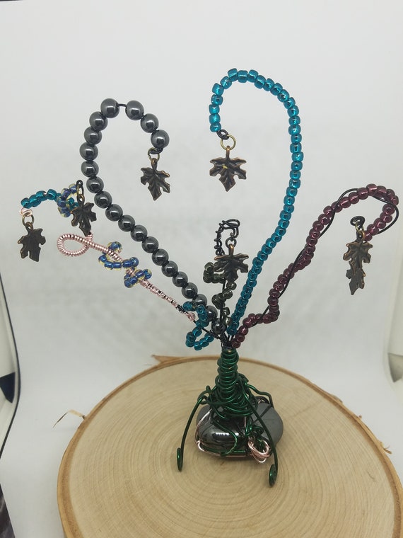 Hematite Crystal Tree Hematite Wire Tree Hematite Crystal | Etsy