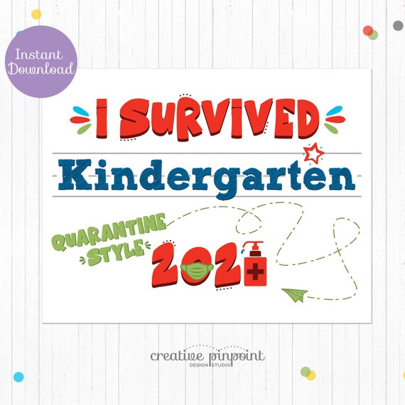 Last Day of Kindergarten - Last Day of School Sign - Last Day of School ...