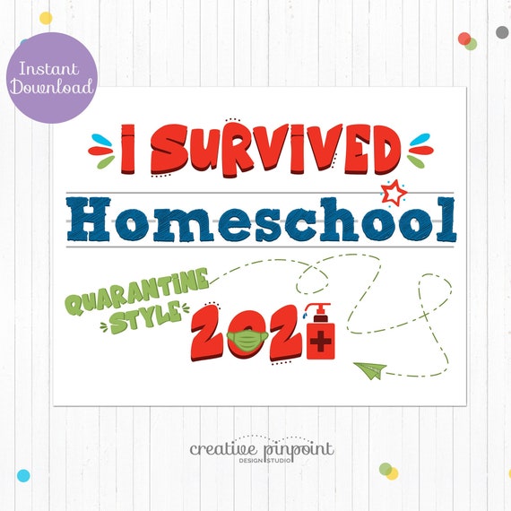 Last Day of Homeschool - Last Day of School Sign - Last Day of School ...