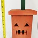 Handmade Wood Halloween Jack O Lantern Pumpkin Window Porch Decorations ...