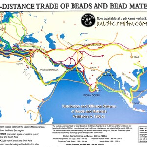 A Bead Timeline by James. W. Lankton. SCA. Historical Reenactment ...