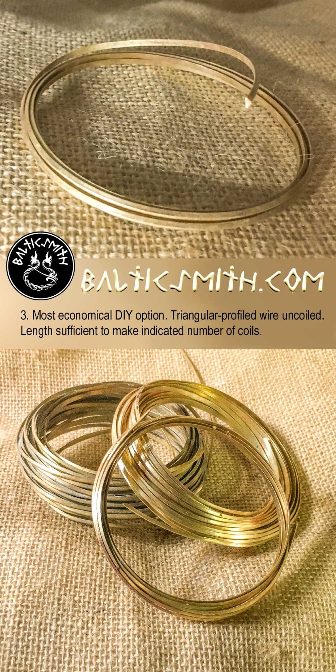 Triangular Wire Coils to Ornament Baltic and Finnic Iron Age Garments ...