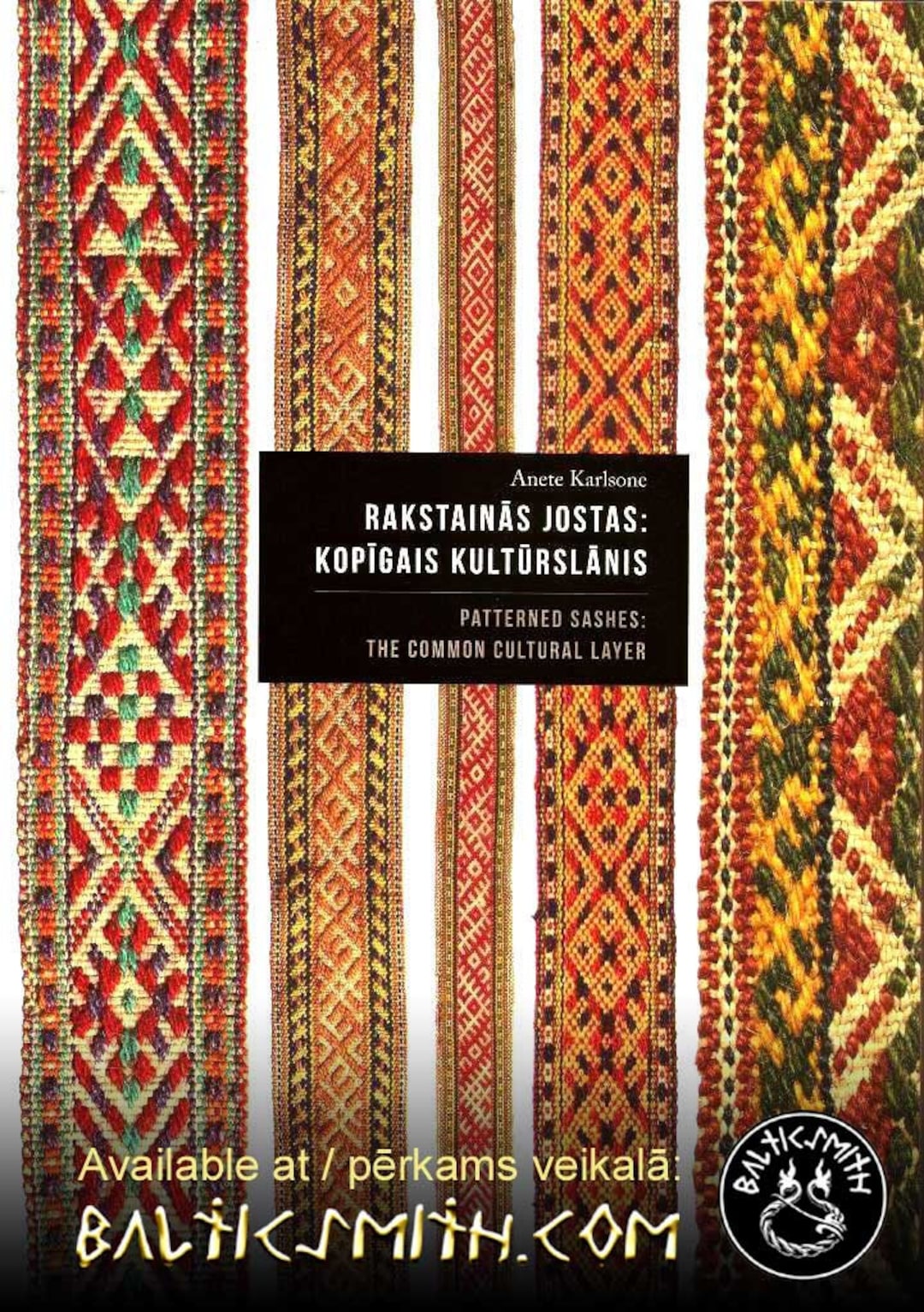 Patterned Sashes: the Common Cultural Layer by Anete Karlsone - Etsy