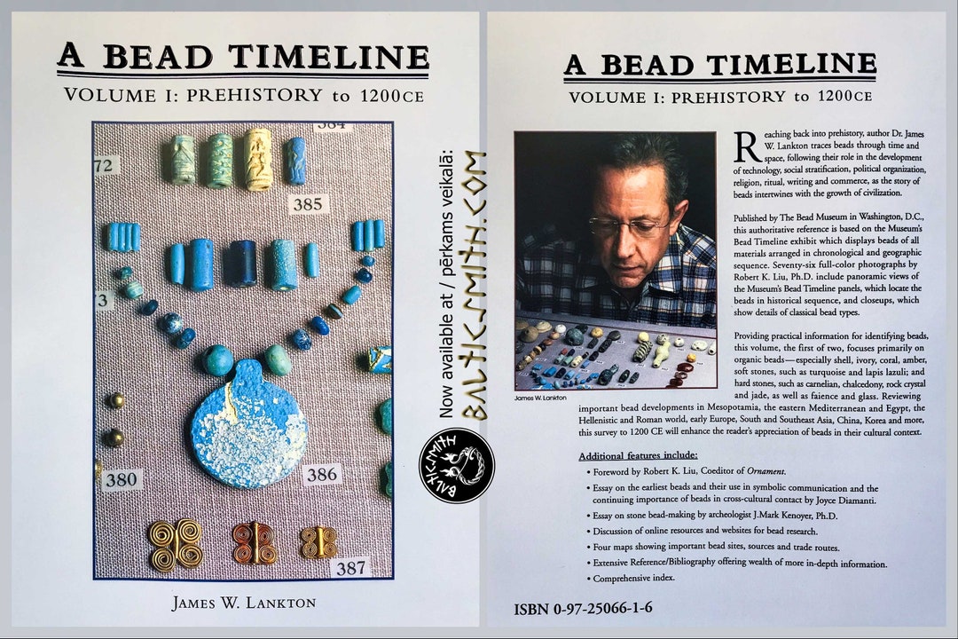 A Bead Timeline by James. W. Lankton. SCA. Historical Reenactment ...
