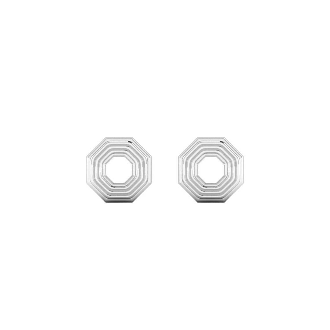 OCTET : Octagonal Gauged Tunnel | Octagon Plugs | Sterling Silver, 10K ...