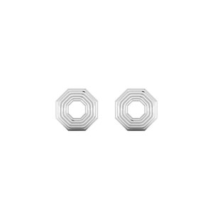 OCTET : Octagonal Gauged Tunnel | Octagon Plugs | Sterling Silver, 10K ...