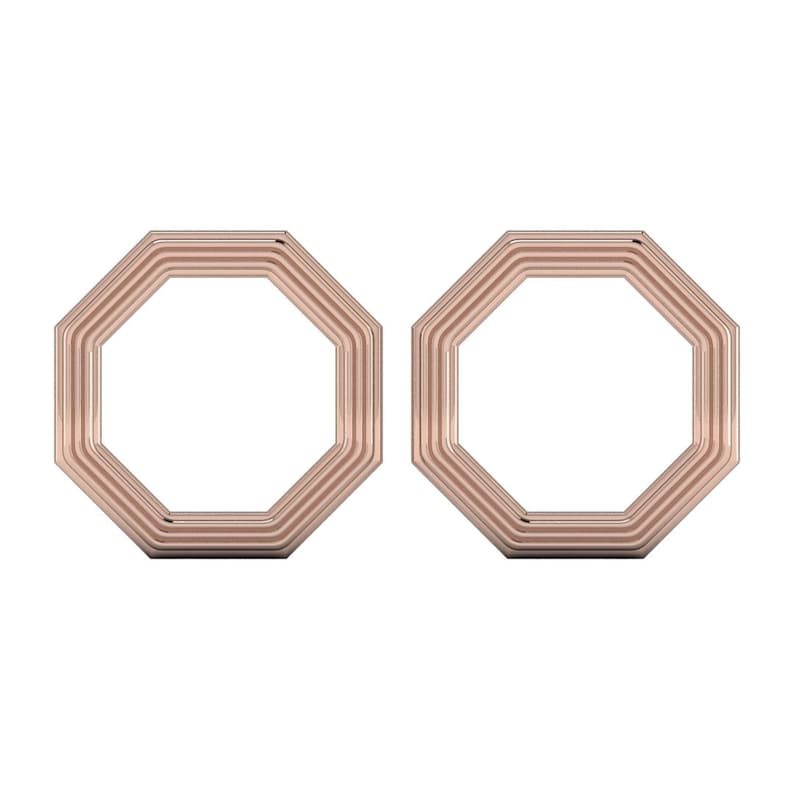 OCTET : Octagonal Gauged Tunnel | Octagon Plugs | Sterling Silver, 10K ...