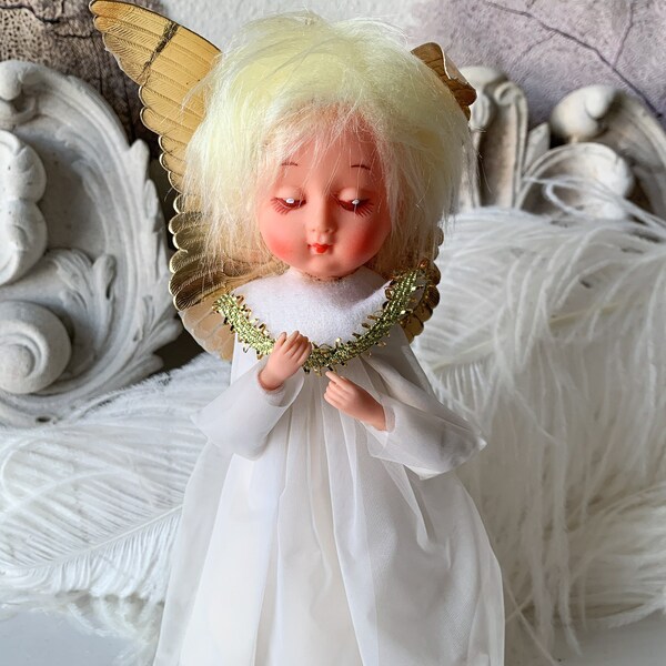 Vintage Angel Tree Topper - Etsy