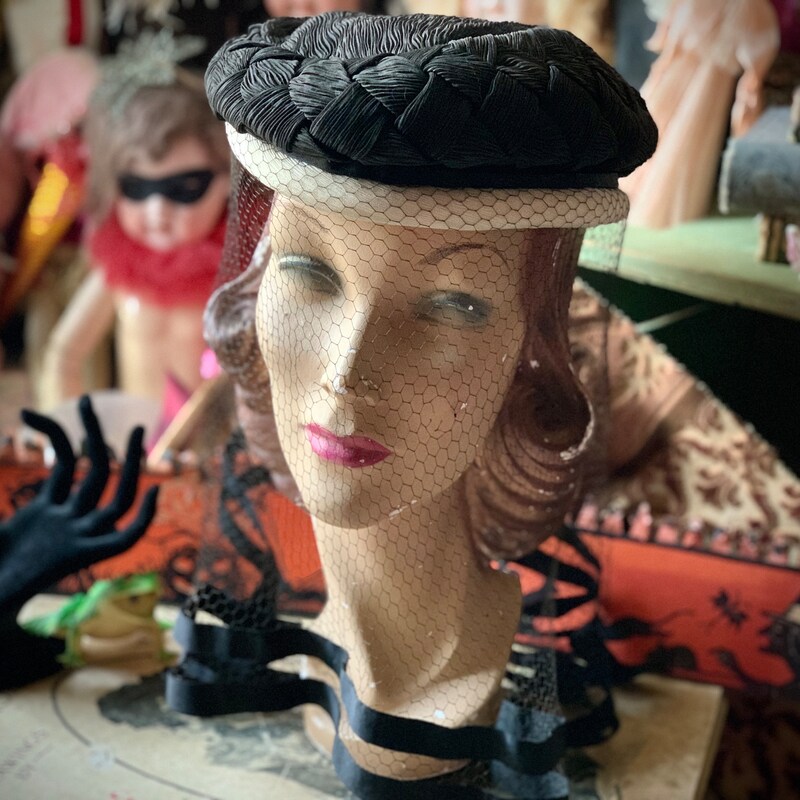 Mourning Bonnet - Etsy