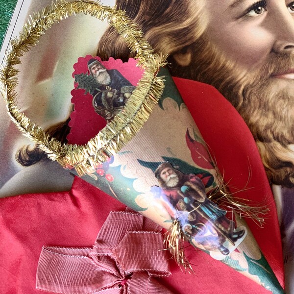 Victorian Paper Cone - Etsy