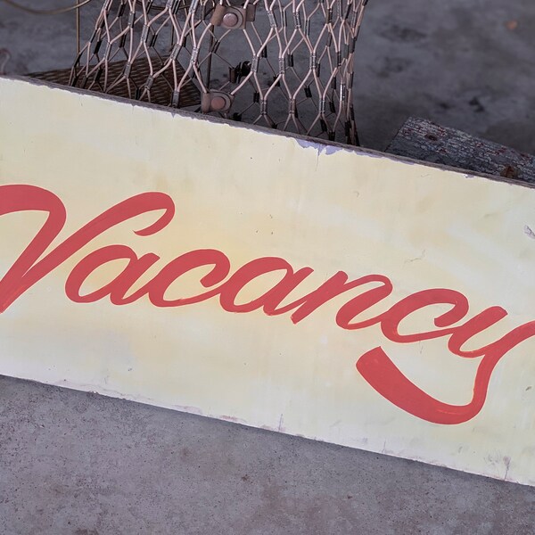 Vacancy Sign - Etsy