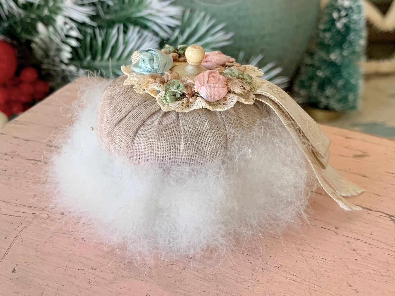 Vintage Mini Powder Puff Swans Down Feather Flapper Beauty - Etsy