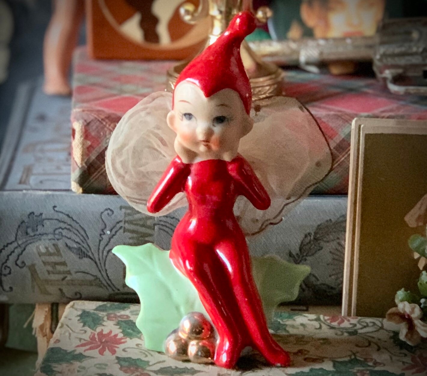 Rare Pixie Figurine - Etsy