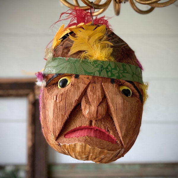 Carved Coconut - Etsy