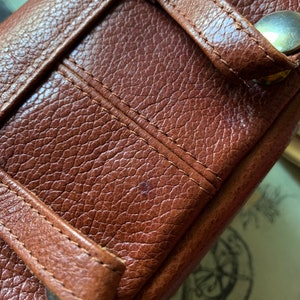 Vintage Levenger Leather Waist Pack Small Pouch Bag Belt Purse - Etsy