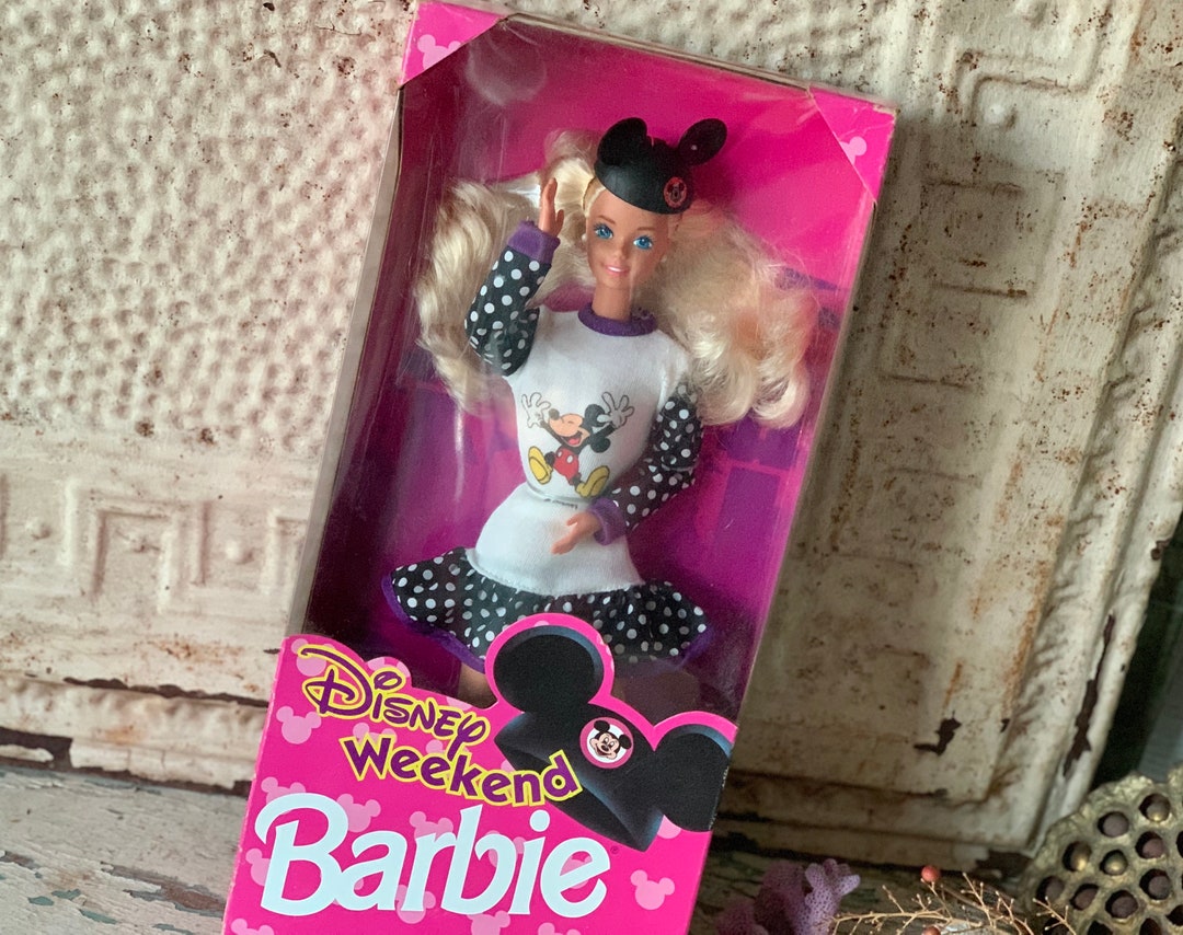 Vintage Disney Weekend Barbie Doll Mattel 90s Fashion Doll in - Etsy