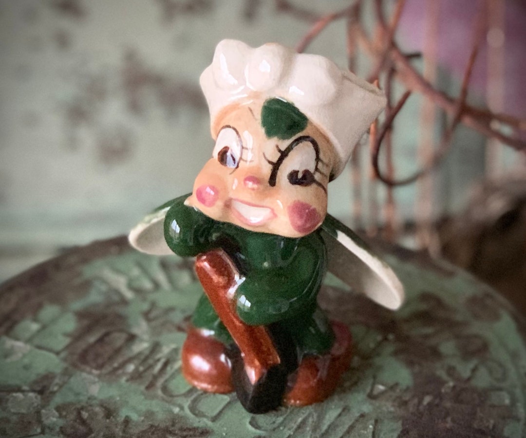 Vintage Anthropomorphic Insect Figurine Retro Japan Ceramic Pixie Bug ...
