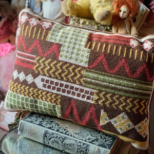 Geometric Needlepoint - Etsy