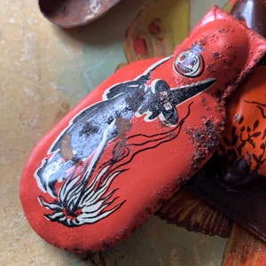 Vintage Set Old Tin Party Noise Makers Halloween Favor and Advertising ...