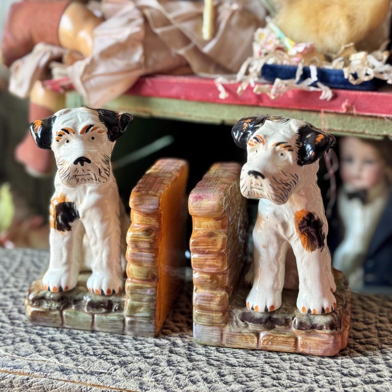 Dog Bookends - Etsy