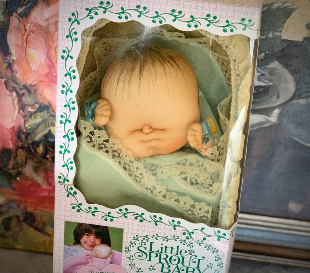 Vintage Little Sprout Baby Puppet Doll in Box Retro 80s Toy - Etsy