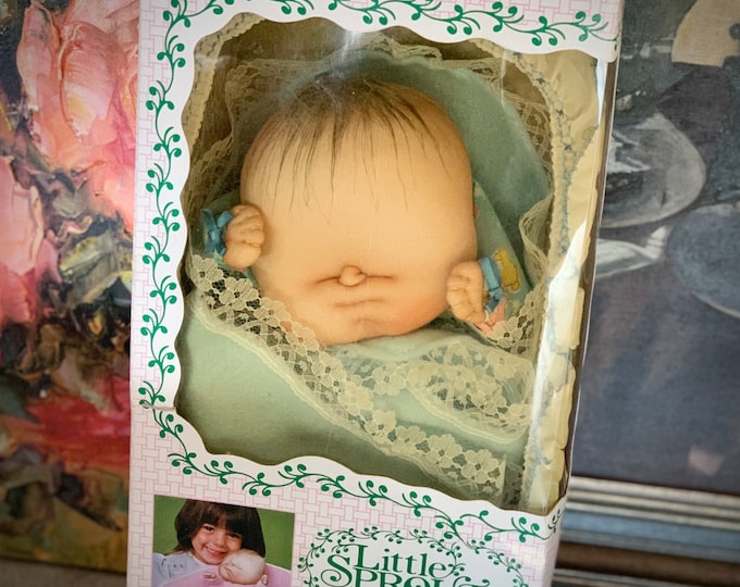 Vintage Little Sprout Baby Puppet Doll in Box Retro 80s Toy - Etsy
