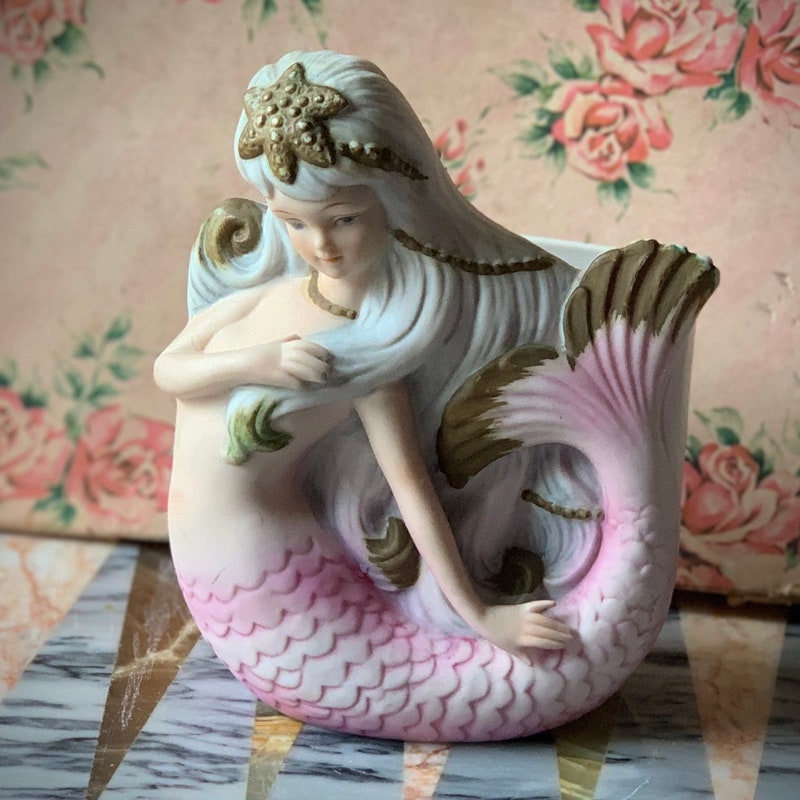 Lefton Mermaid - Etsy