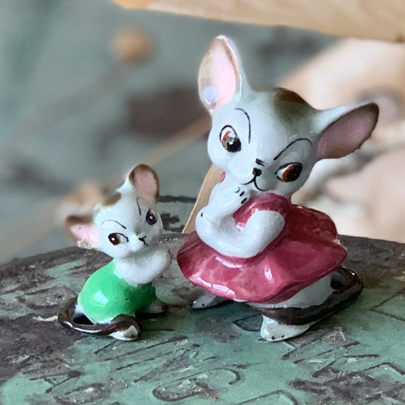 Mouse Figurine - Etsy