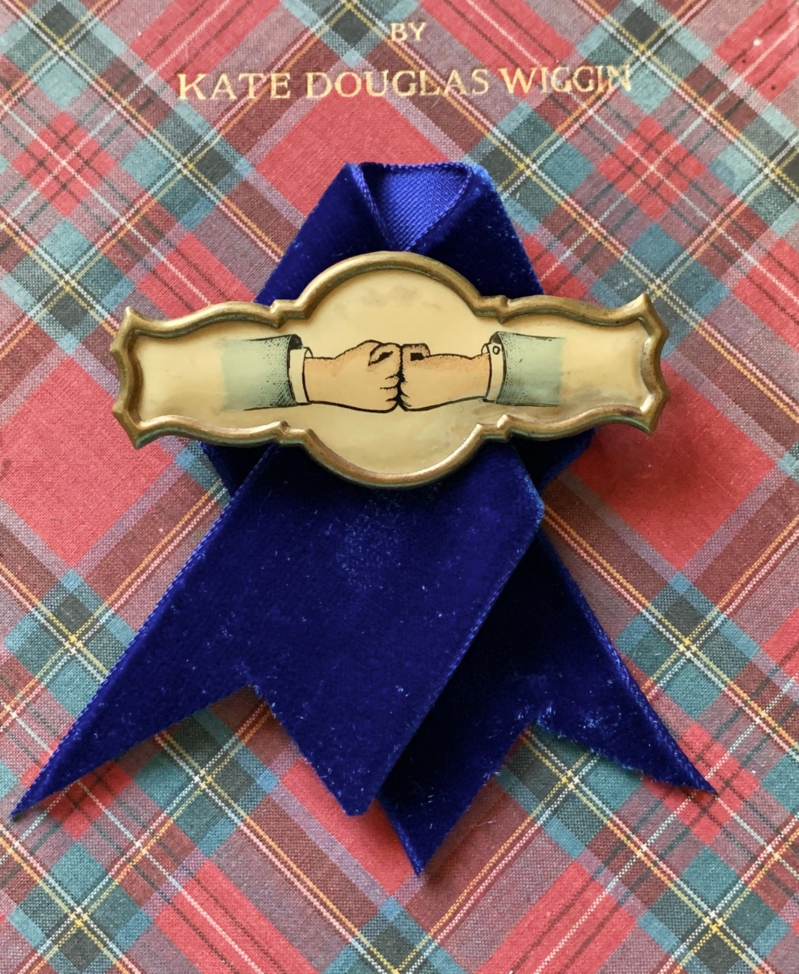 Vintage Figural Hand Pin Antique Celluloid Fisted Hands Badge - Etsy