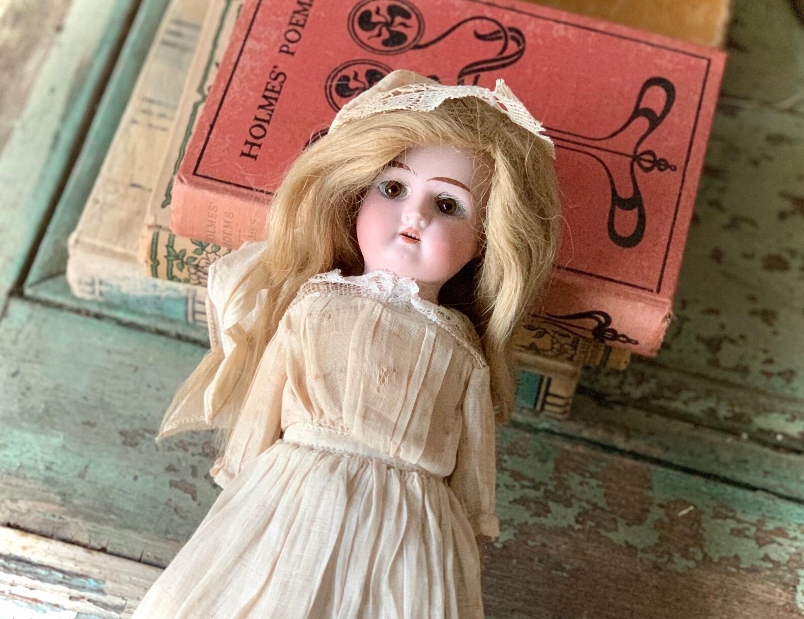 Antique German Mabel Doll Head Porcelain Head Leather Body 13.5 Inch - Etsy