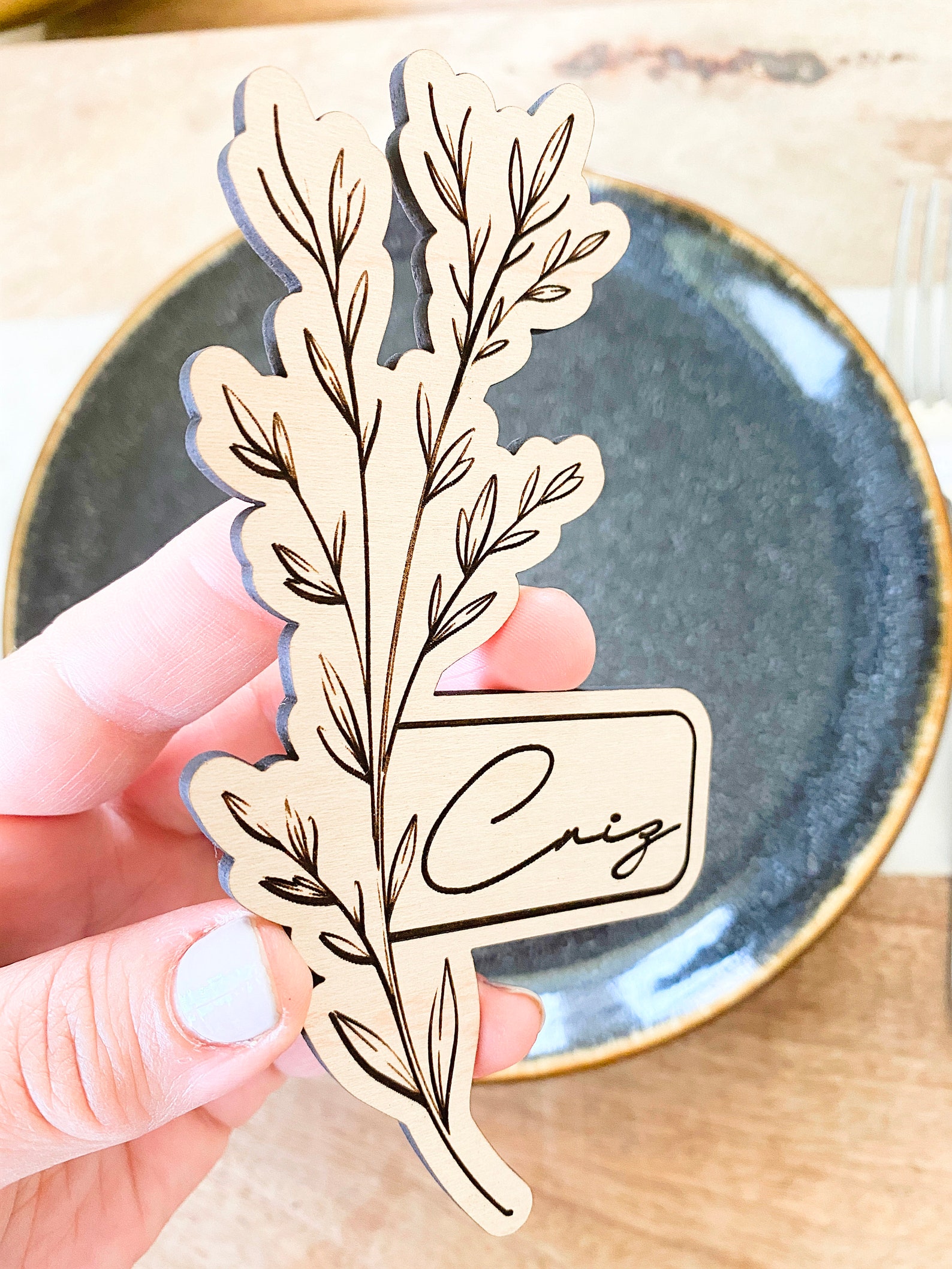 Wedding PLACE CARD / ELEGANT Place Name / Wedding Place Name File ...
