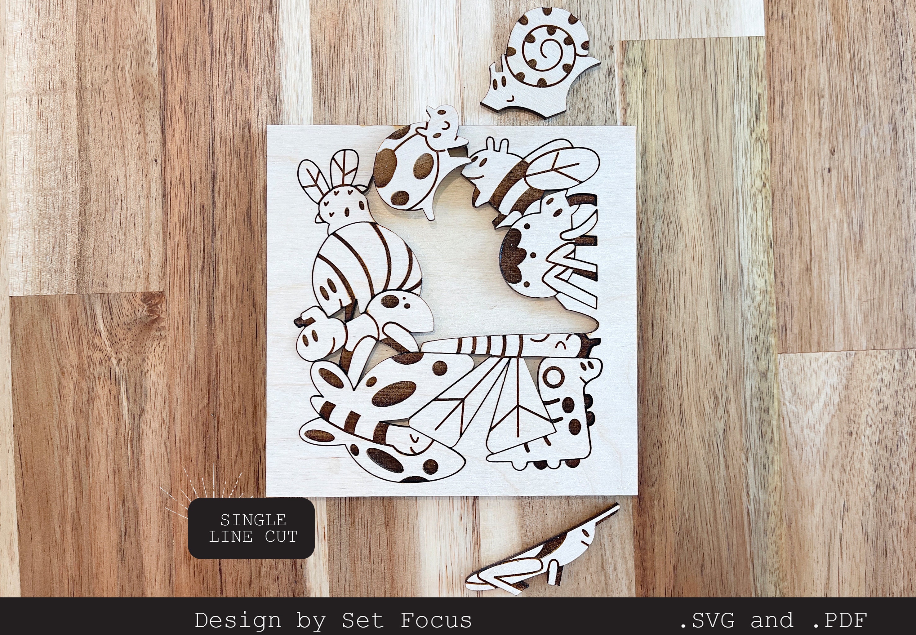 ANIMAL Puzzle BUNDLE Mind Game Laser Cut File SVG | Etsy