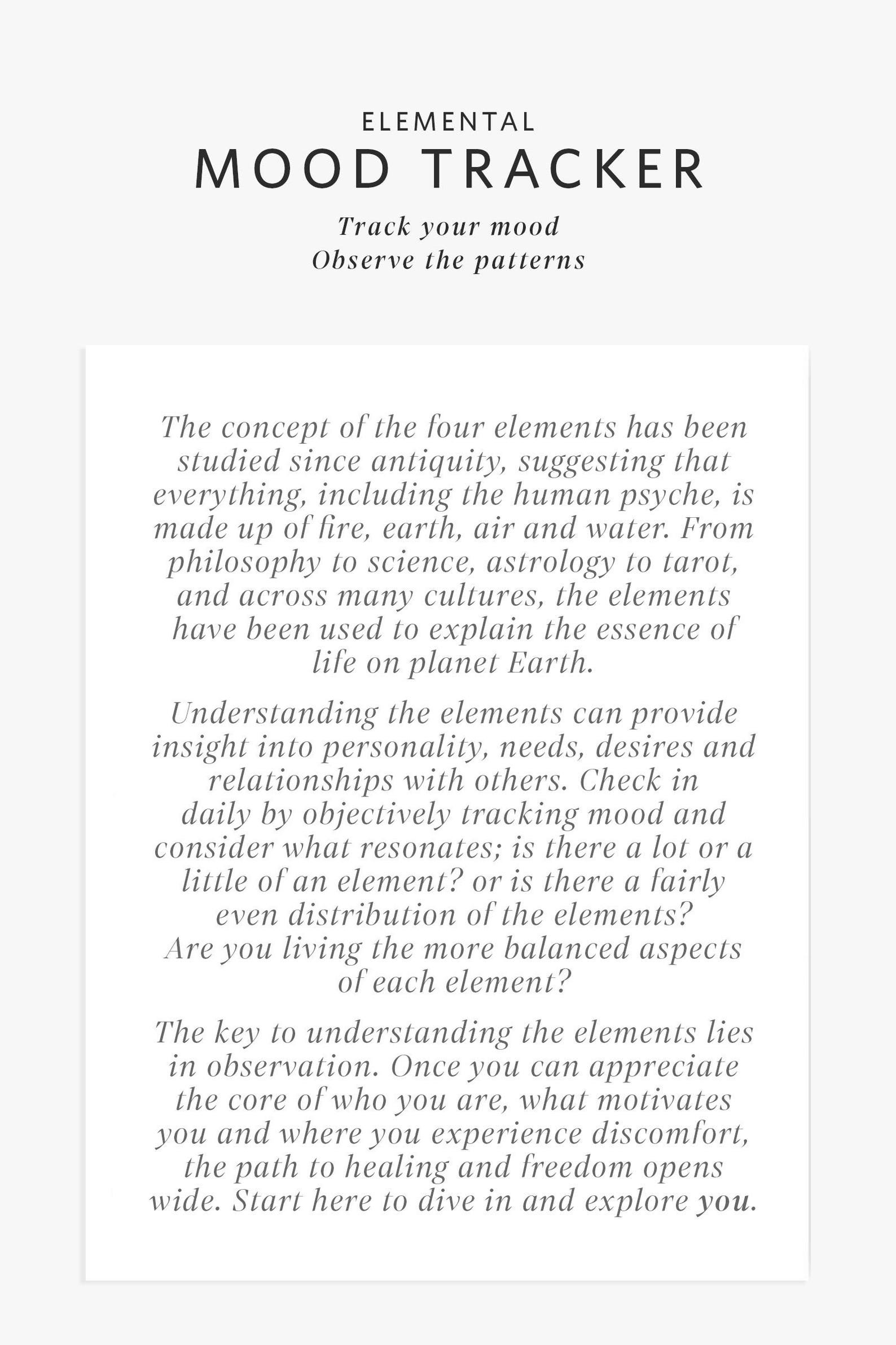 Yearly Mood Tracker | A Year in Pixels | Mood Journal | Emotion Tracker ...