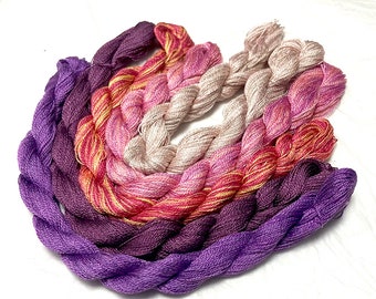 Silk Rayon: Pack of 50 Threads Hand Embroidery Floss Cross Stitch Floss ...