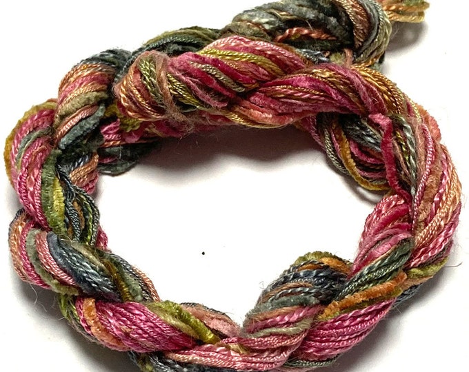 Hand dyed silk texture selection threads Sewing & Needlecraft Crewel ...