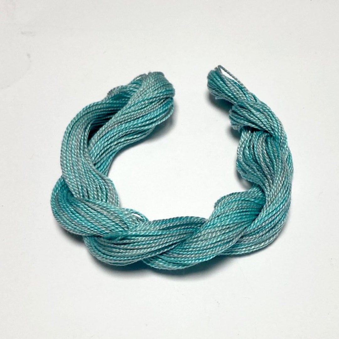 Hand Dyed Perle Cotton Embroidery Threads Mercerised Cotton - Etsy UK