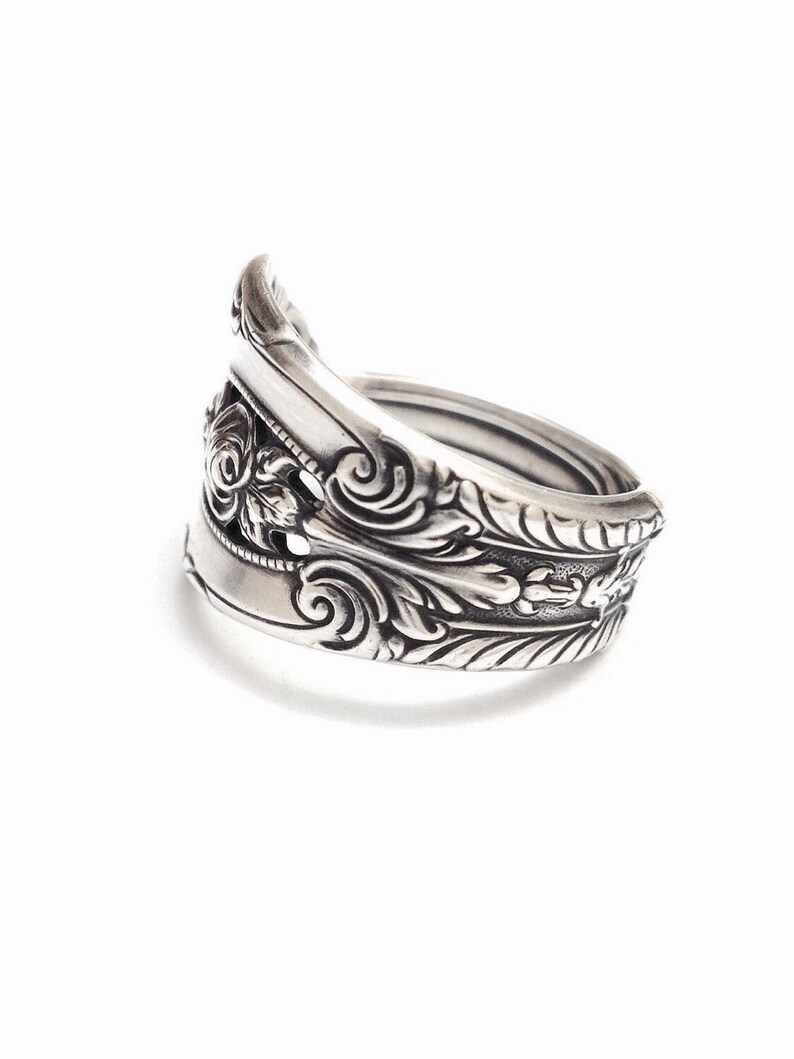 Sterling Silver Spoon Ring Circa 1934 | Etsy