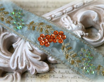 Antique beaded trim | Etsy