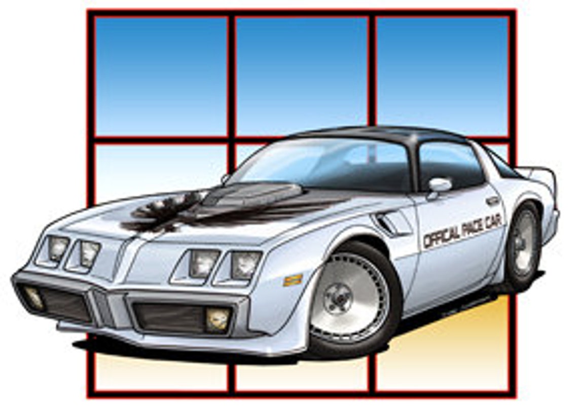 Pontiac Firebird Trans Am Print Make It Look Like Your Car - Etsy