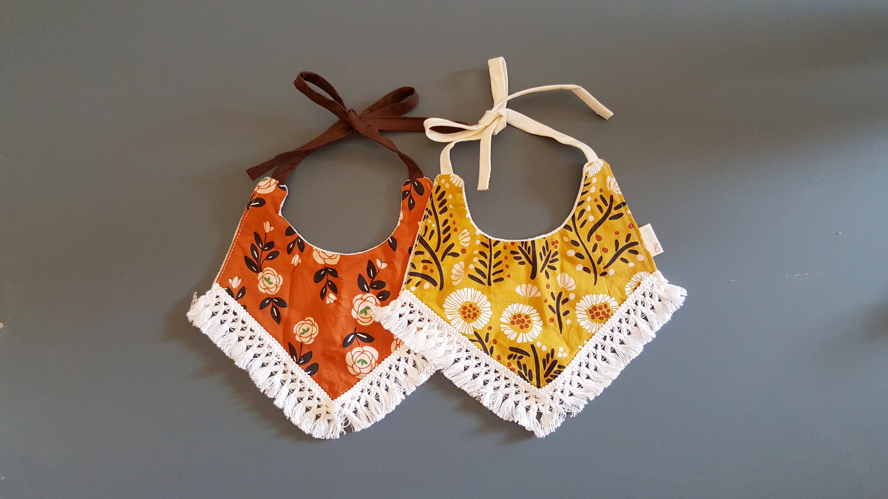 Organic Stylish Fashion Fringe Bib, Baby Bib, Kids Bib, Drool Bibs ...