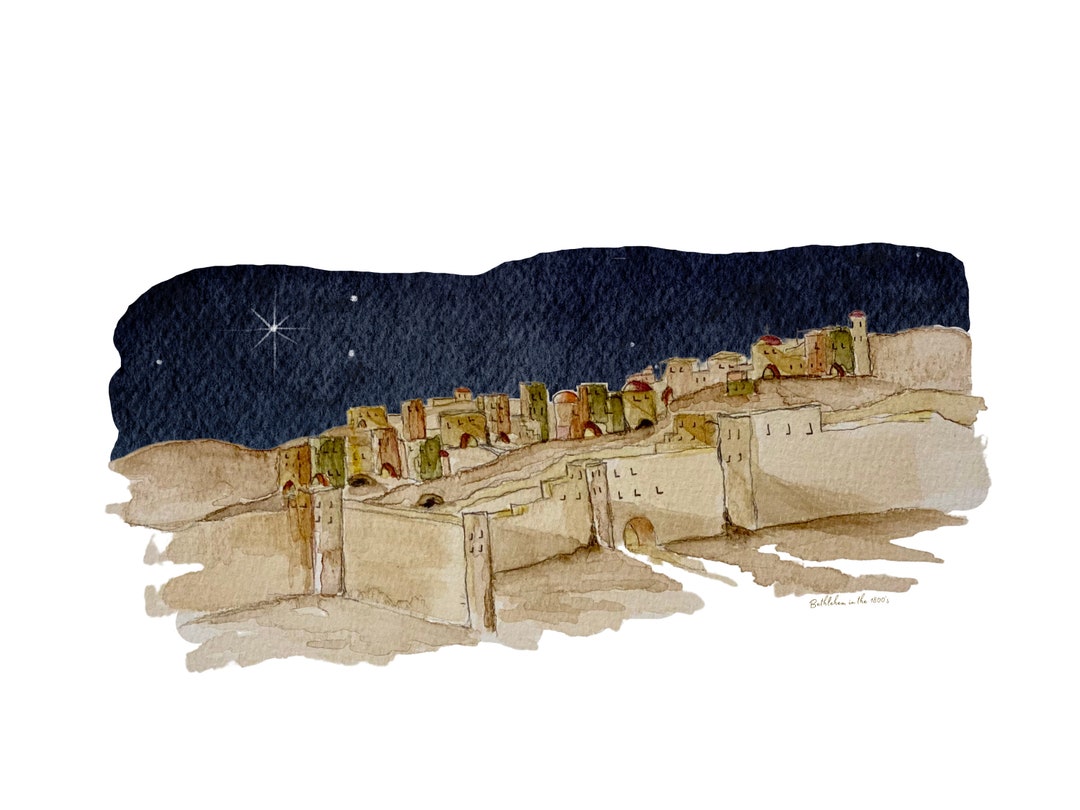 The Birthplace of Jesus: Bethlehem's Heritage in Watercolor - Time ...