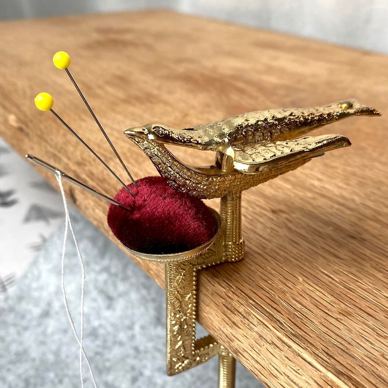 Red Bird Pincushions - Etsy